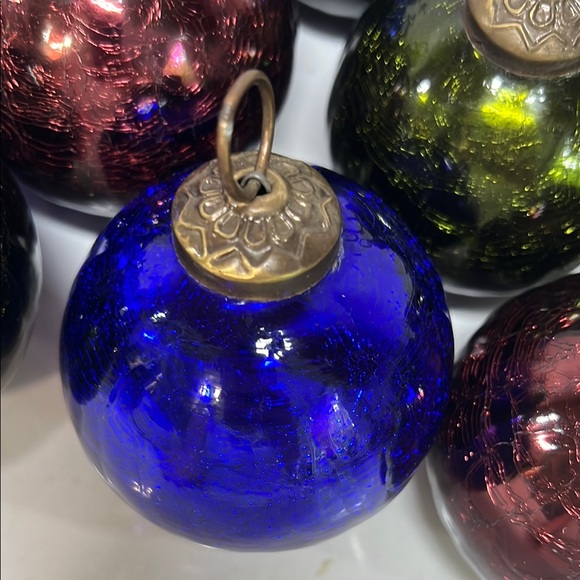 Holiday | Vintage German Kugel Style Glass Ornaments | Poshmark